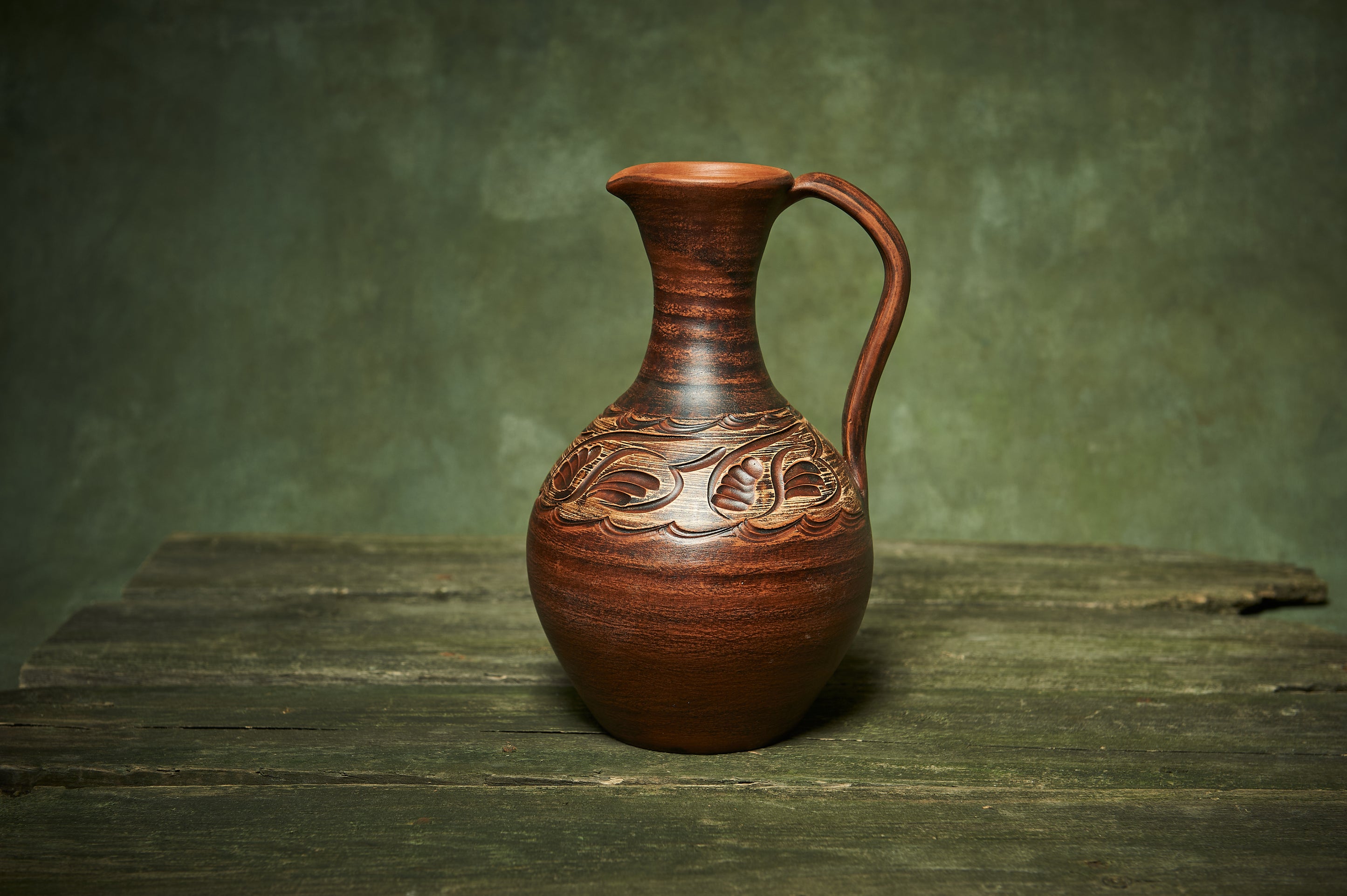 Handmade Ceramic Pitcher Water Jug - Perfect Wine Lover's Gift ...
